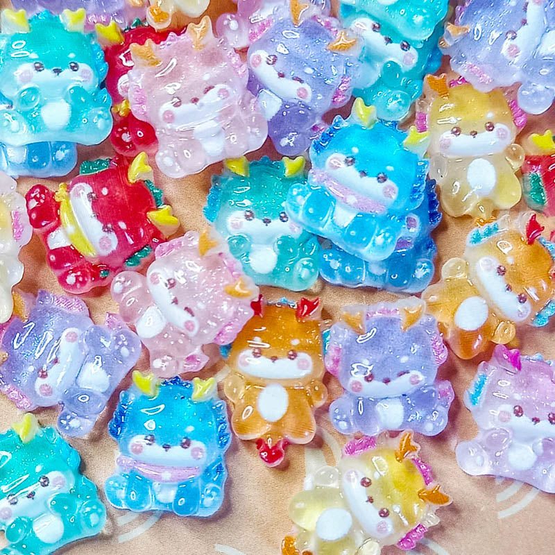 BABY DRAGON Embellishments 10mm-13mm E29 – The Kawaii Squirrel