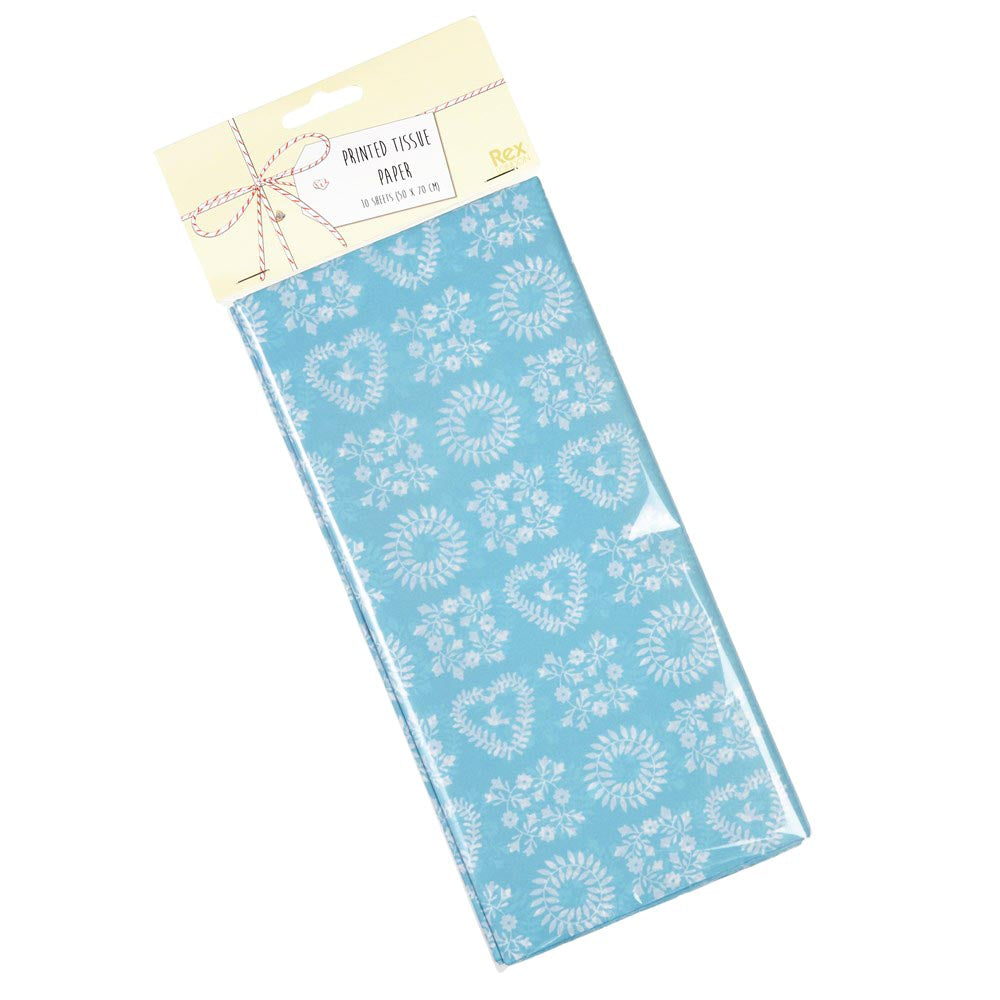 Tissue Paper 2 Large Sheets- Hygge Love – The Kawaii Squirrel