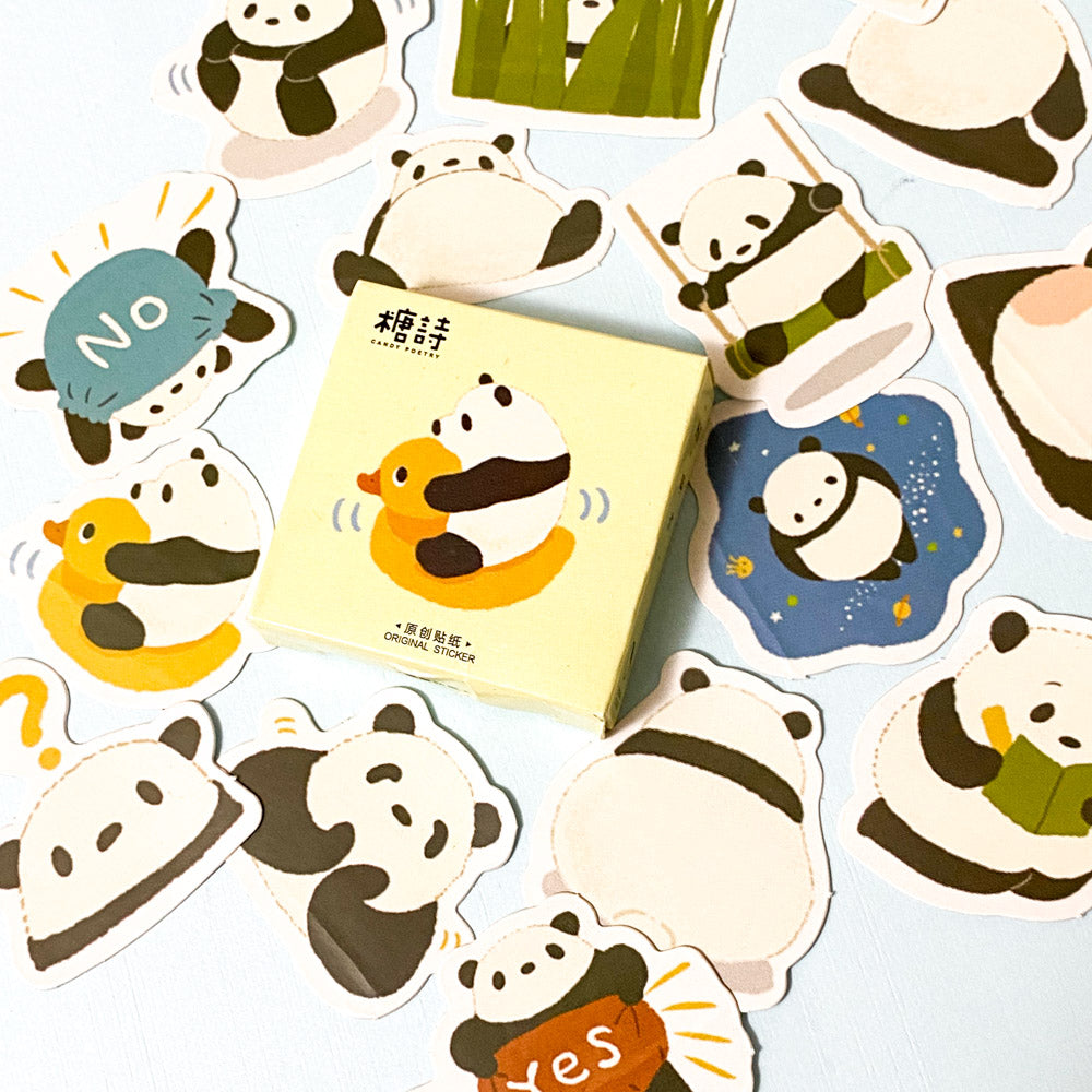 HALF PRICE PANDA Mini Sticker Flakes Box of 45 *Slight Seconds – The ...